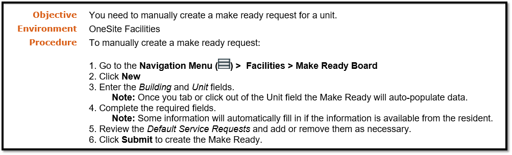 Manually Add Unit to Make Ready Board – RKW Residential Business Support